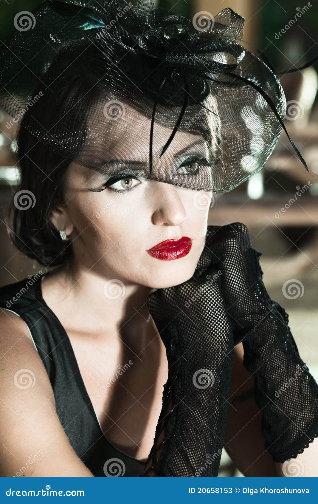 Retro woman stock image. Image of retro, celebrate, romantic - 20658153