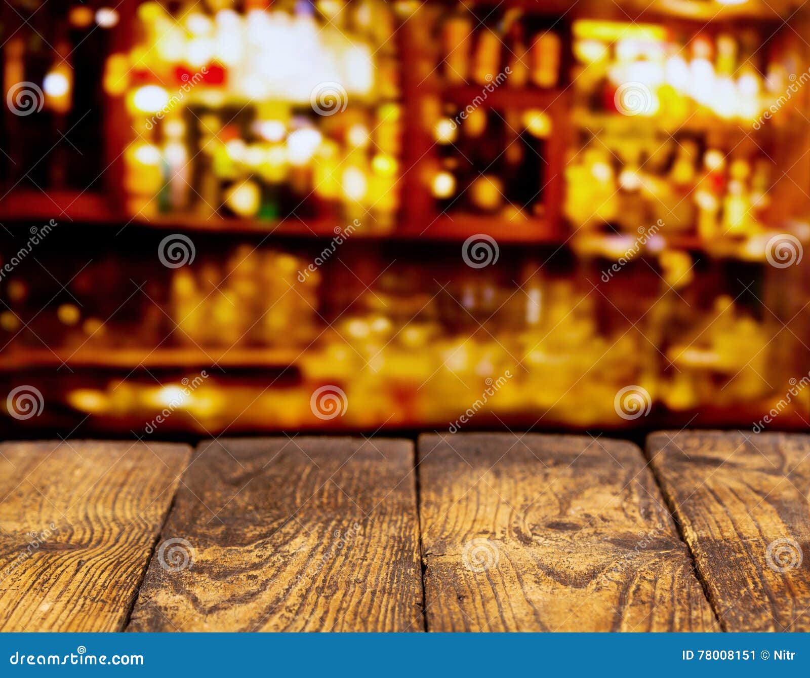 Retro wooden desk in a bar stock image. Image of beer - 78008151