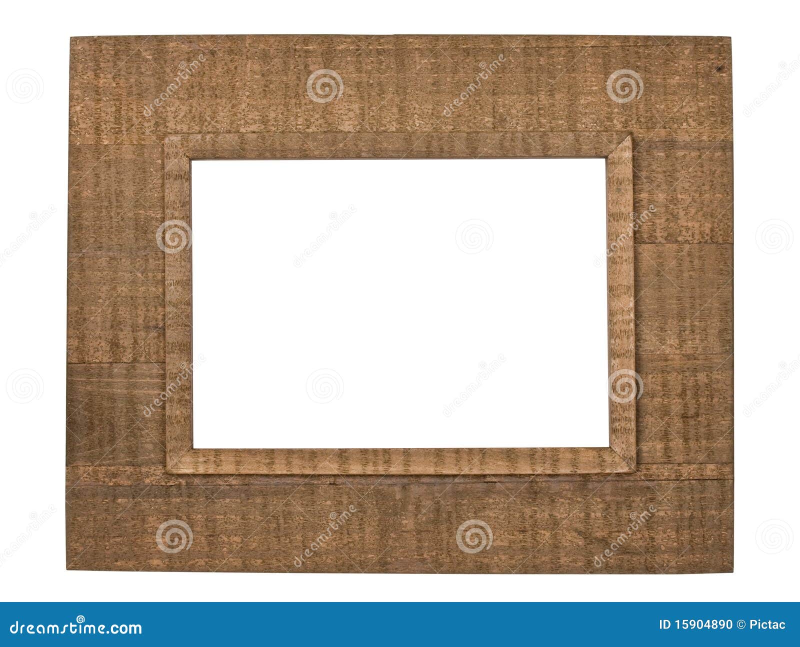 Retro wooden picture frame stock photo. Image of museum - 15904890