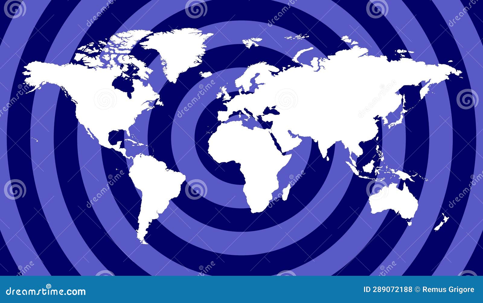 Retro World Map - Cdr Format Stock Vector - Illustration of computer ...