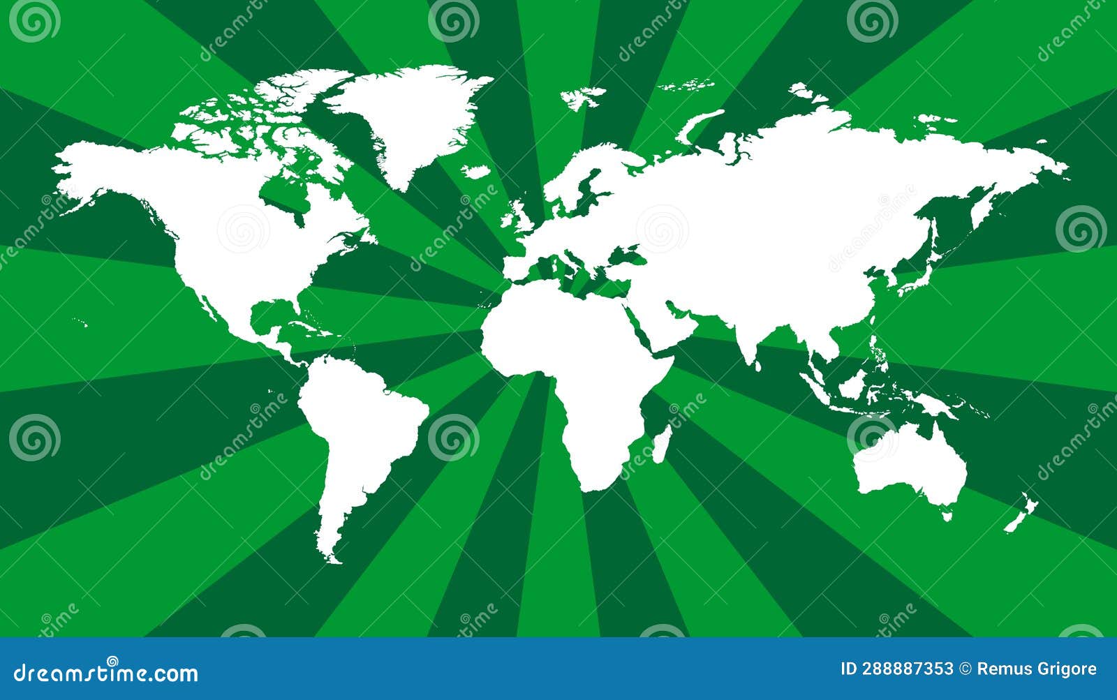 Retro World Map - Cdr Format Stock Illustration - Illustration of ...