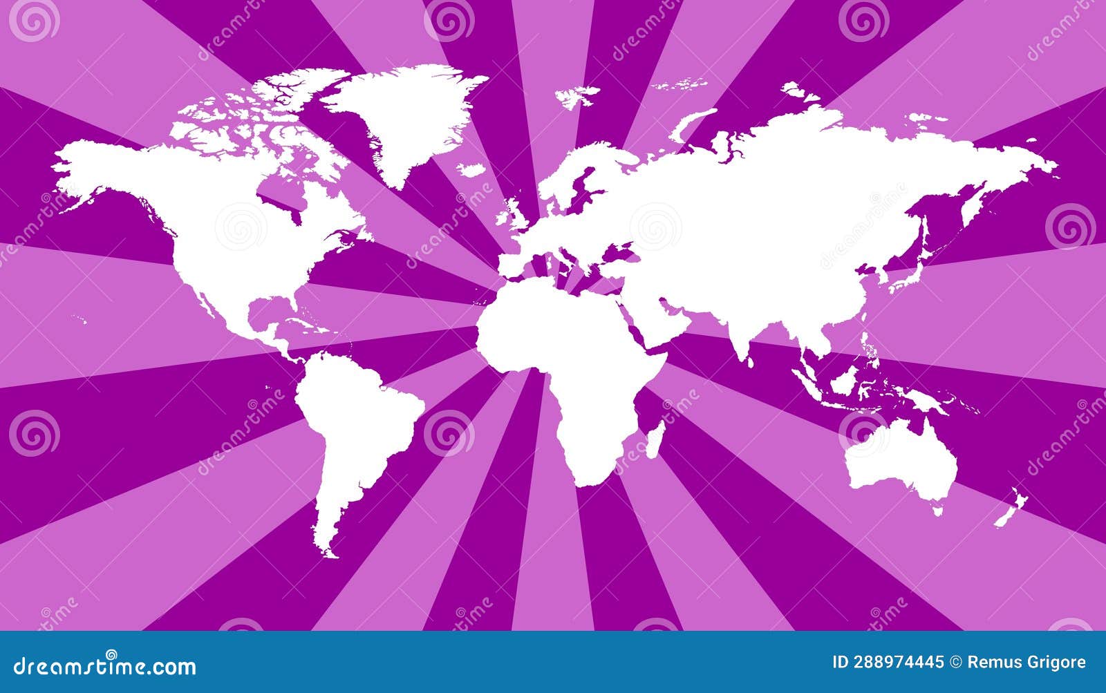 Retro World Map - Cdr Format Stock Vector - Illustration of format ...