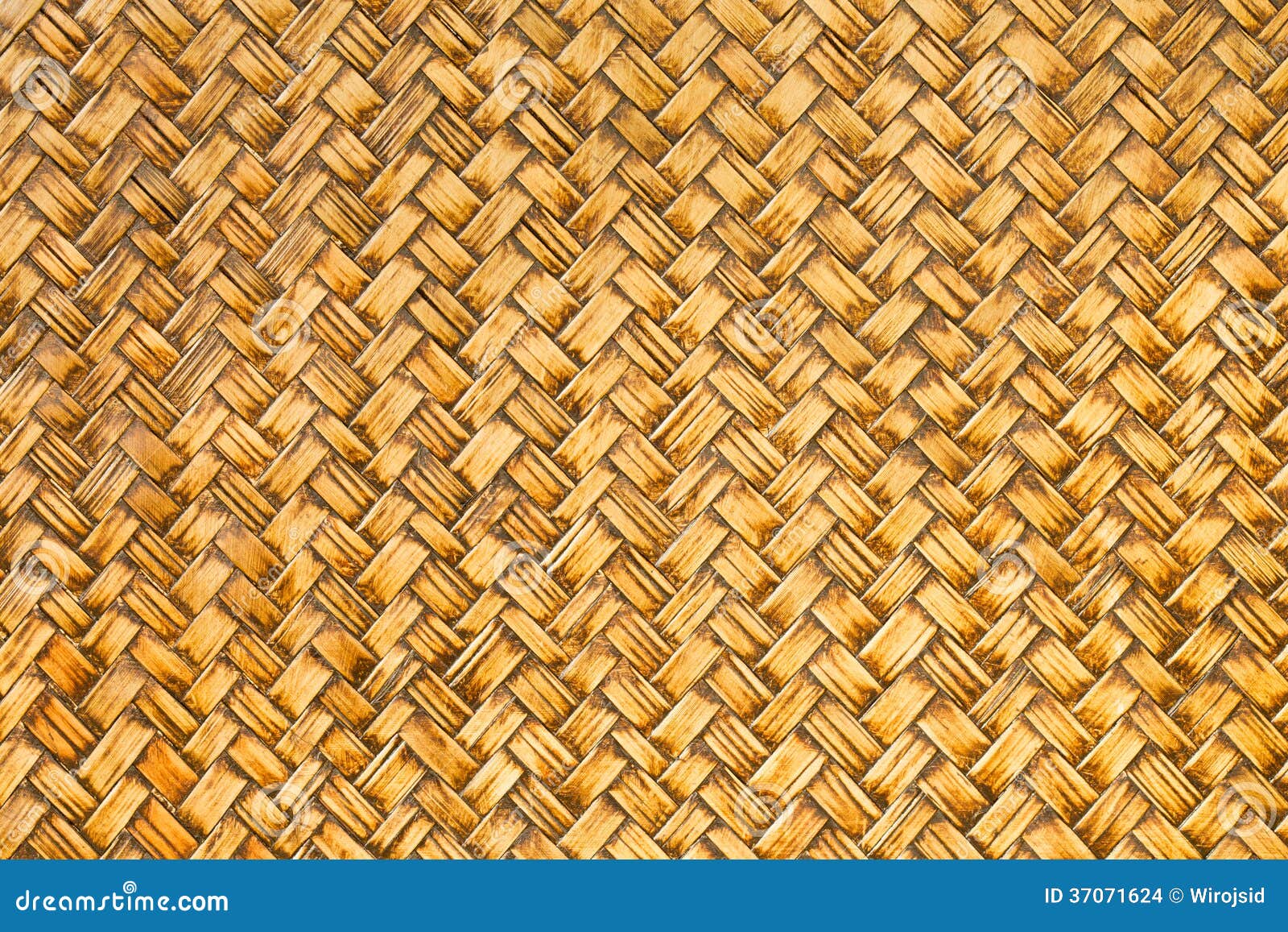 Retro Woven Bamboo Wood Pattern Stock Photo - Image of detail, handmade ...