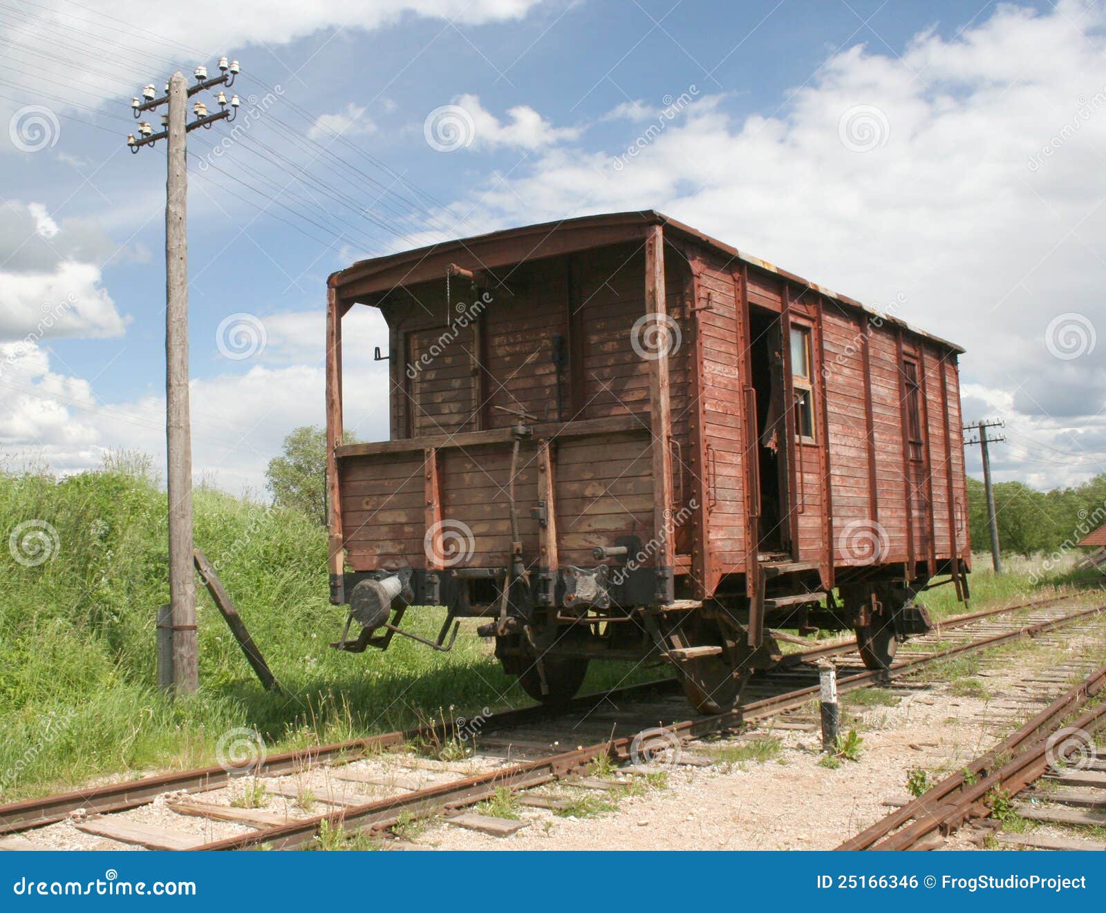 Retro WW2 wagon stock photo. Image of historic, blue - 25166346