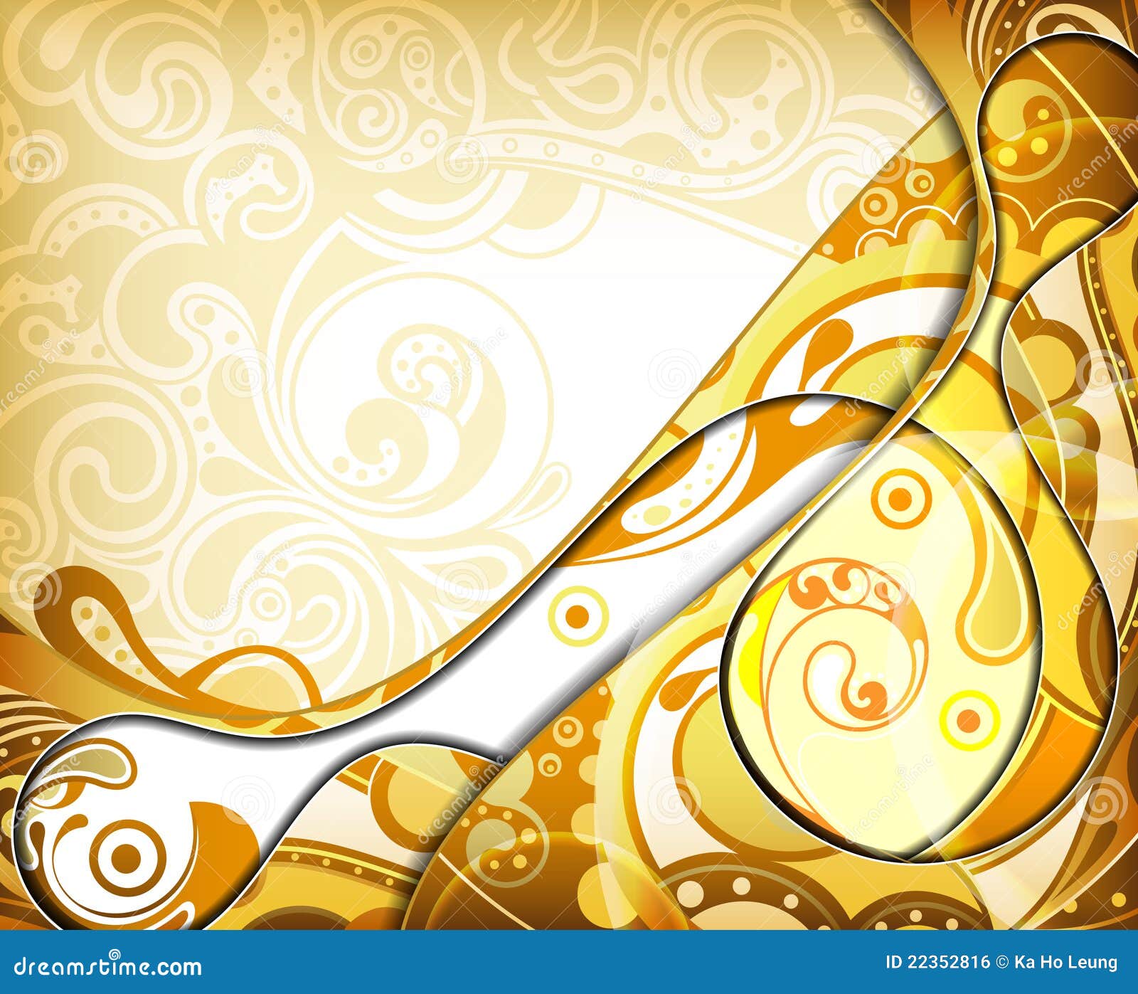 Retro Yellow Background stock illustration. Illustration of abstract ...