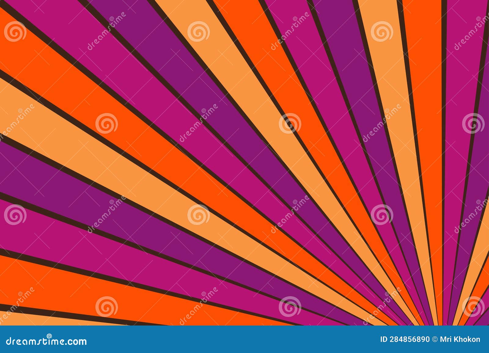 Retro Zoom Sunburst Rays Classic Design Stock Vector - Illustration of ...