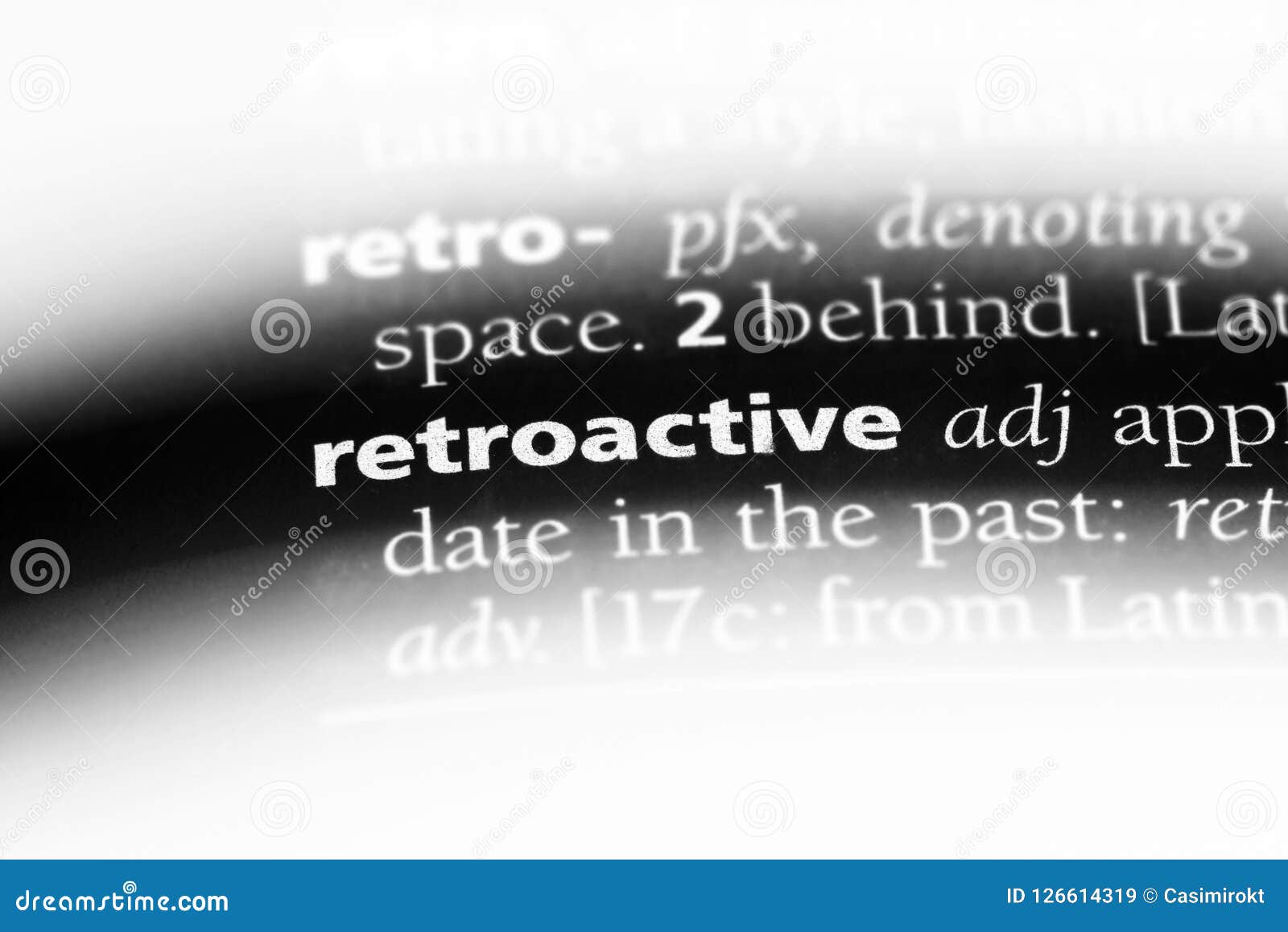 Retroactivo imagen de archivo. Imagen de retroactivo - 126614319