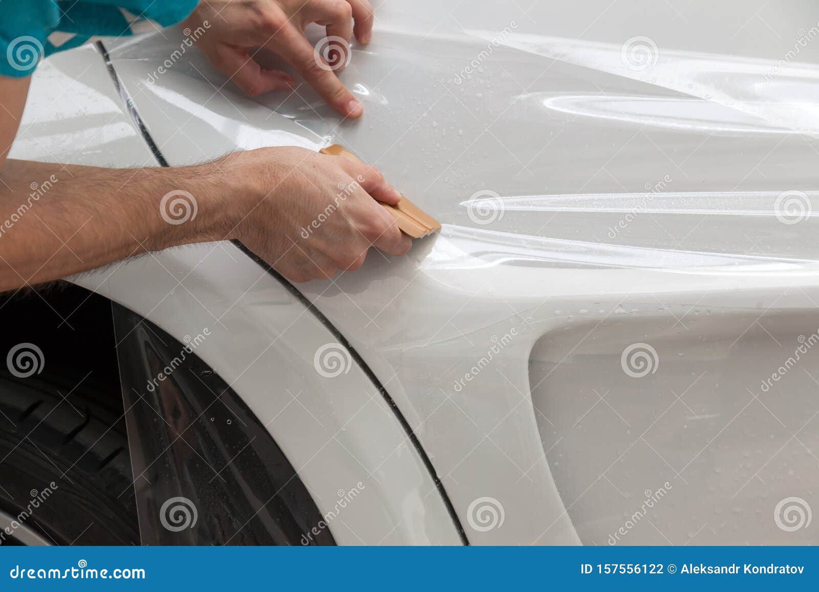 Retrofitting the Car with a Solid Transparent Protective Film, the ...