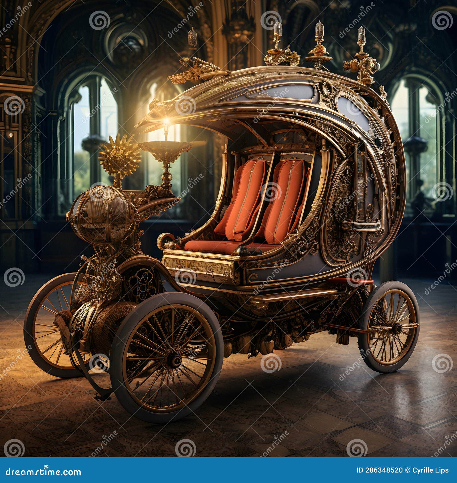 Retrofuturistic Carriage: A 17th Century-Inspired Generative AI ...