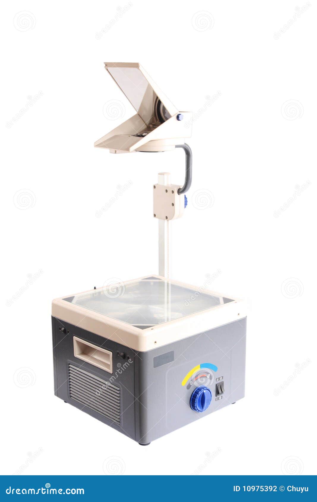 Retroproyector De Enseñanza Foto de archivo - Imagen de gris, barato ...