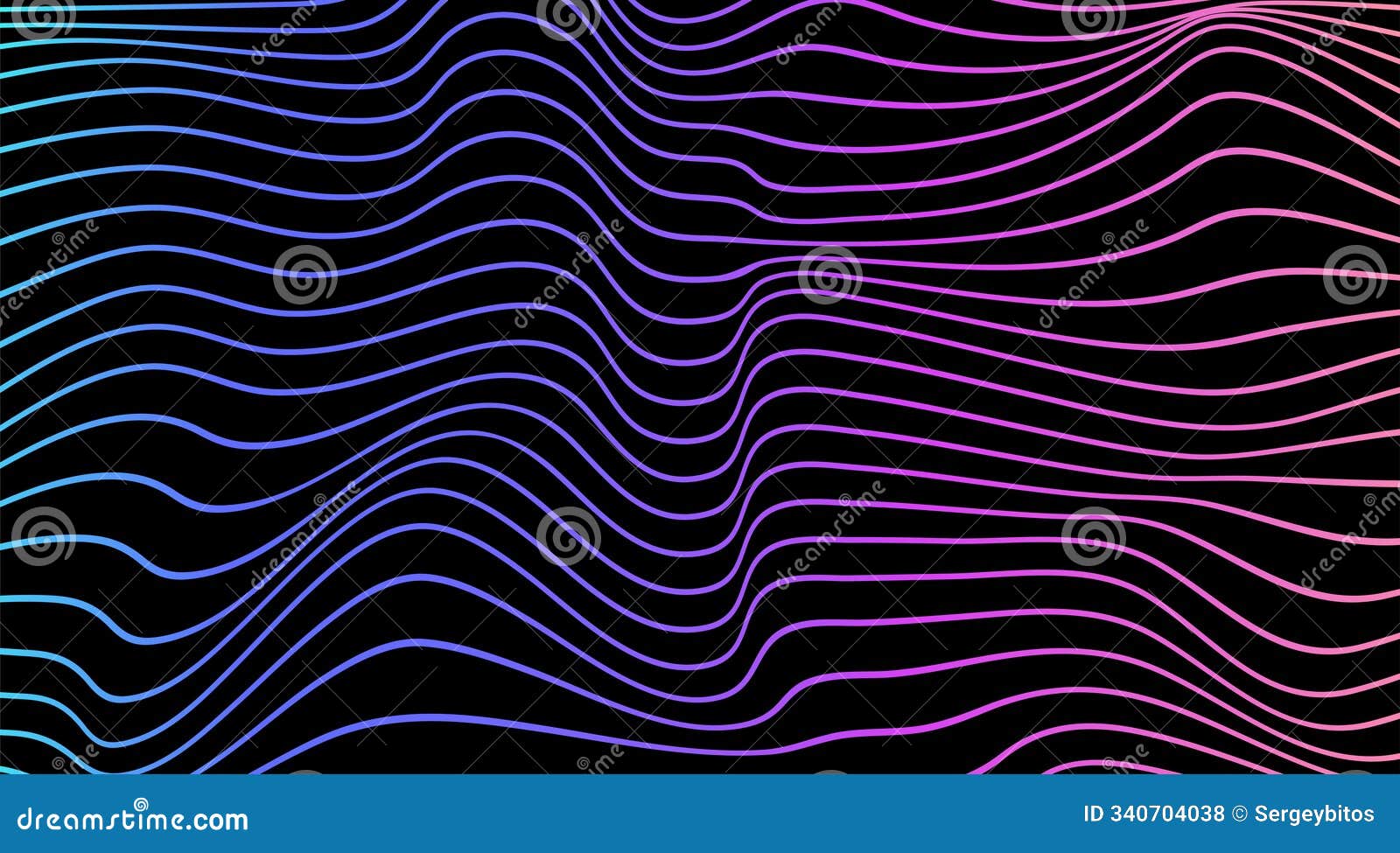 Retrowave Abstract Background. Trippy Psychedelic Backdrop with Glitch ...