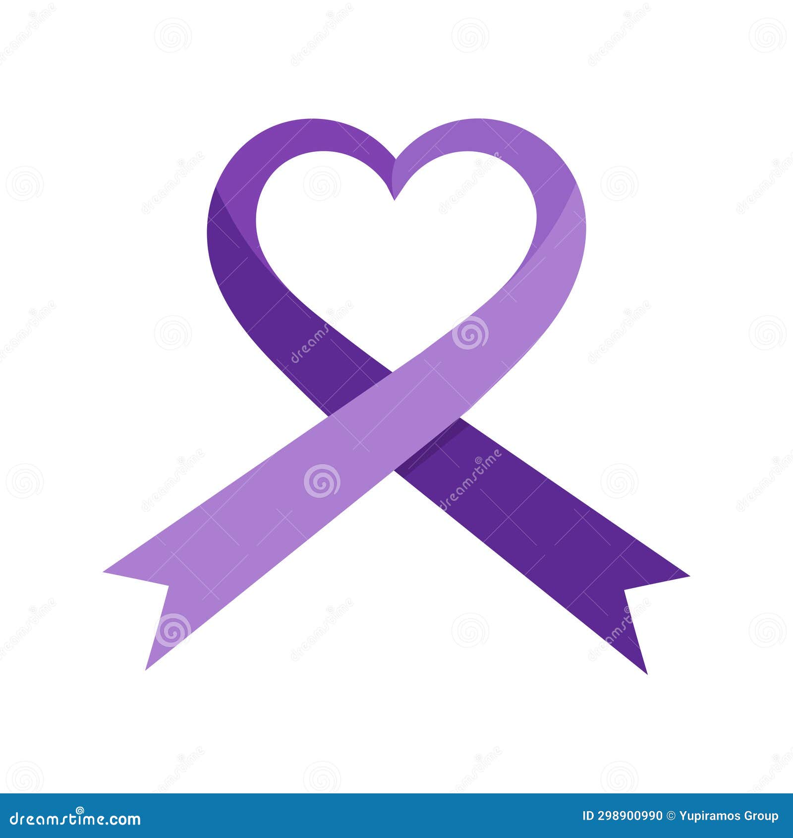 Rett syndrome ribbon heart stock illustration. Illustration of vector ...