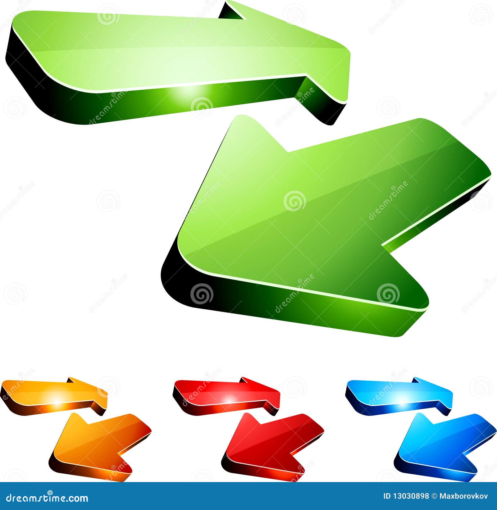 Return Arrows. Cartoon Vector | CartoonDealer.com #13160219