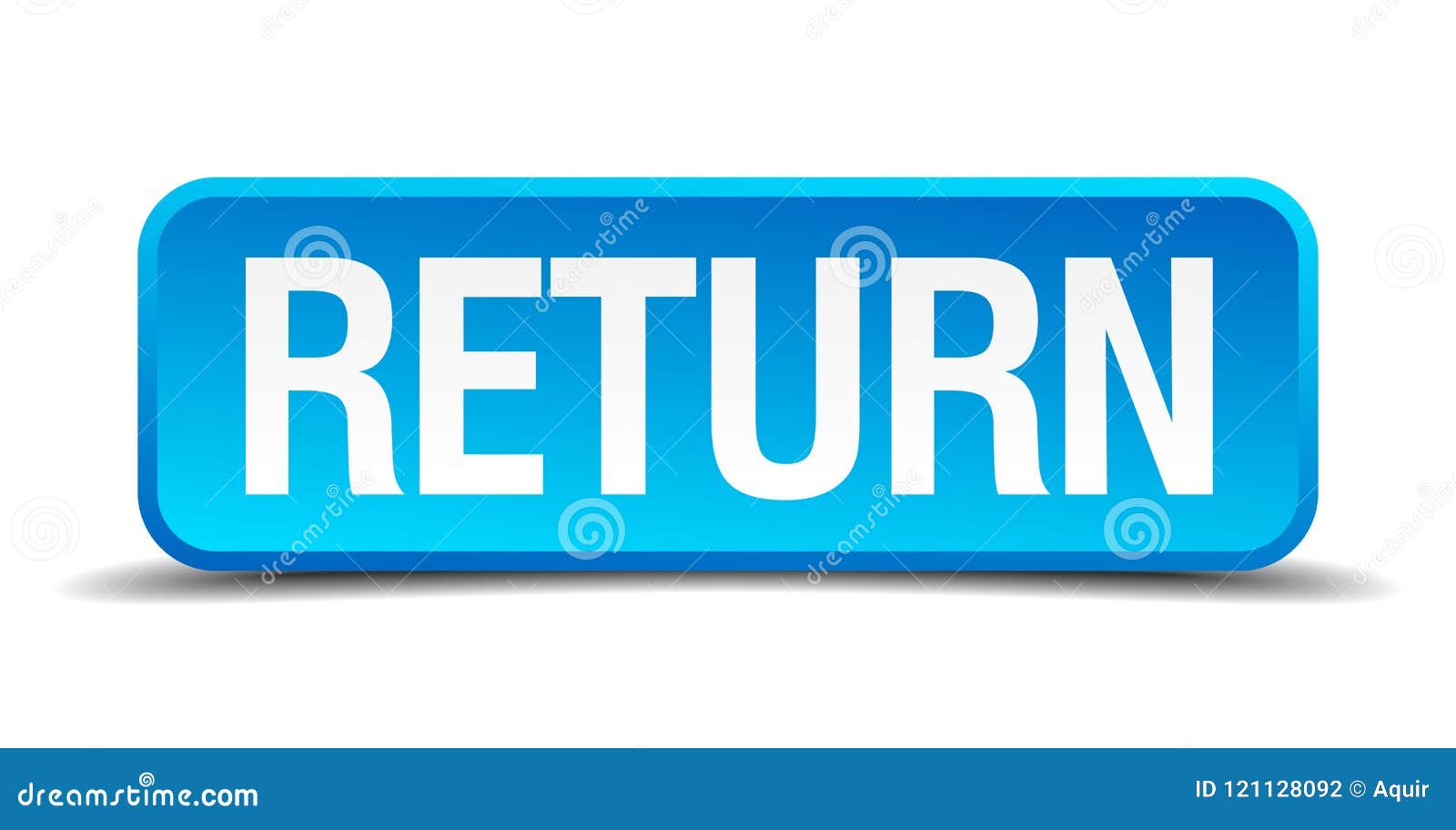 Return button stock vector. Illustration of notice, button - 121128092