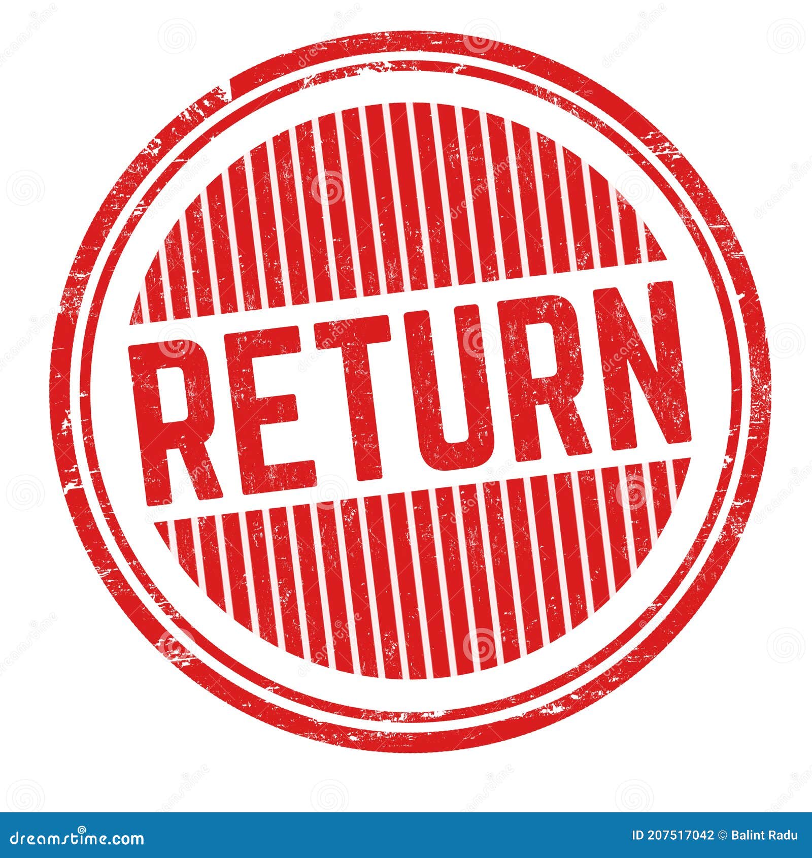 Return grunge rubber stamp stock vector. Illustration of information ...