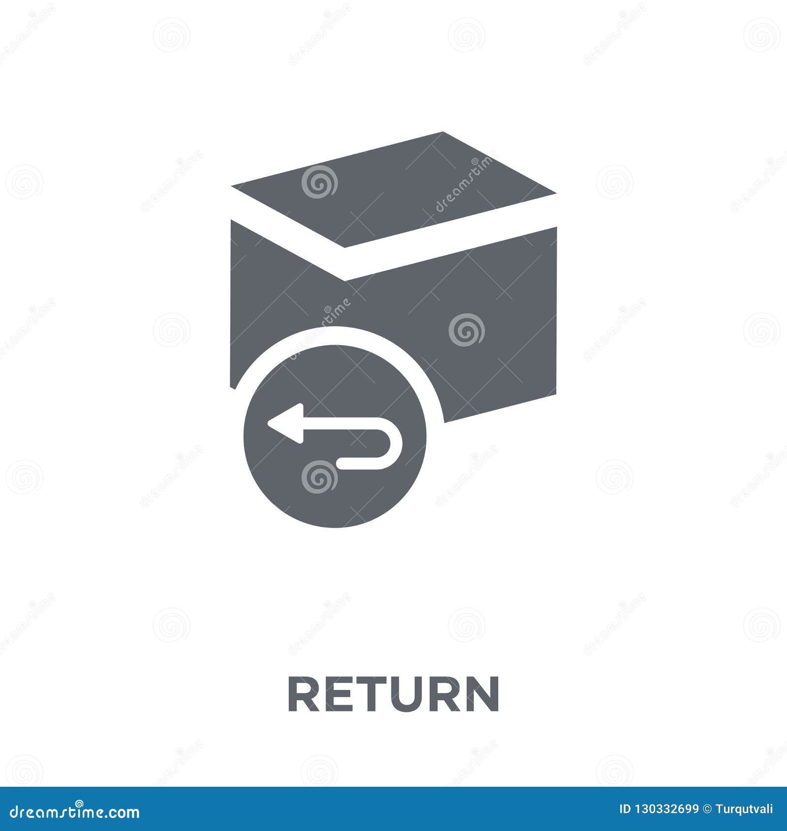 Return Icon from Collection. Stock Vector - Illustration of business ...