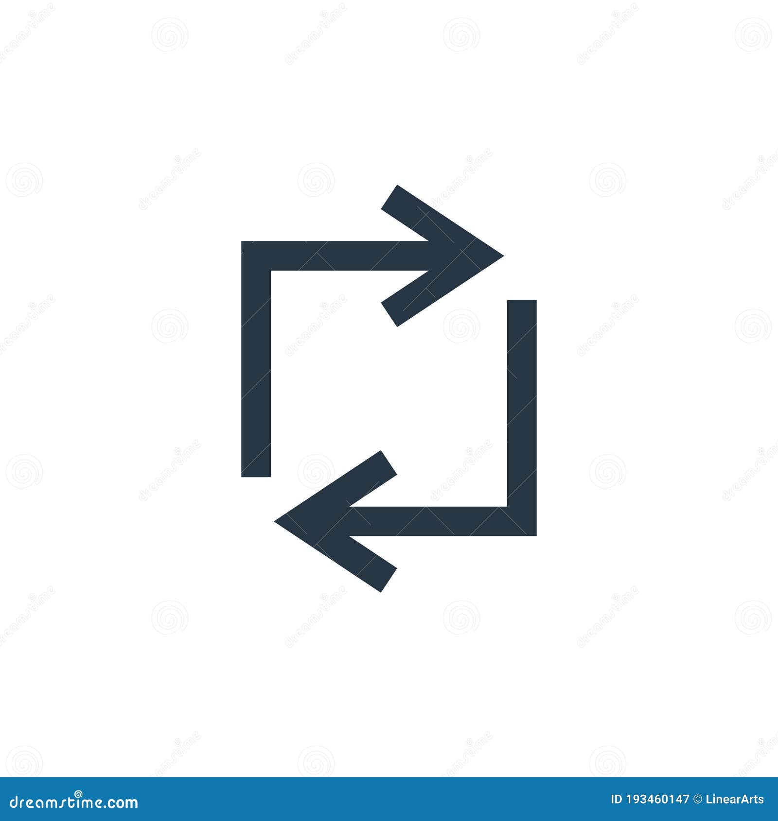Return Icon Vector from Ecommerce Basic Ui Concept. Thin Line ...
