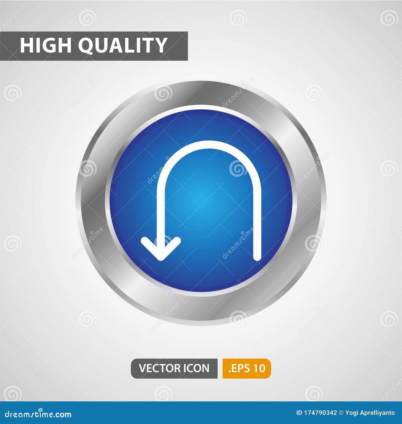 Return Icon for Your Web Site Design, Logo, App, UI. Vector Graphics ...