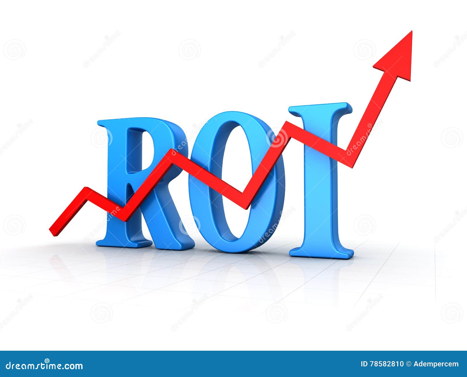 Return on investment stock illustration. Illustration of opportunity ...