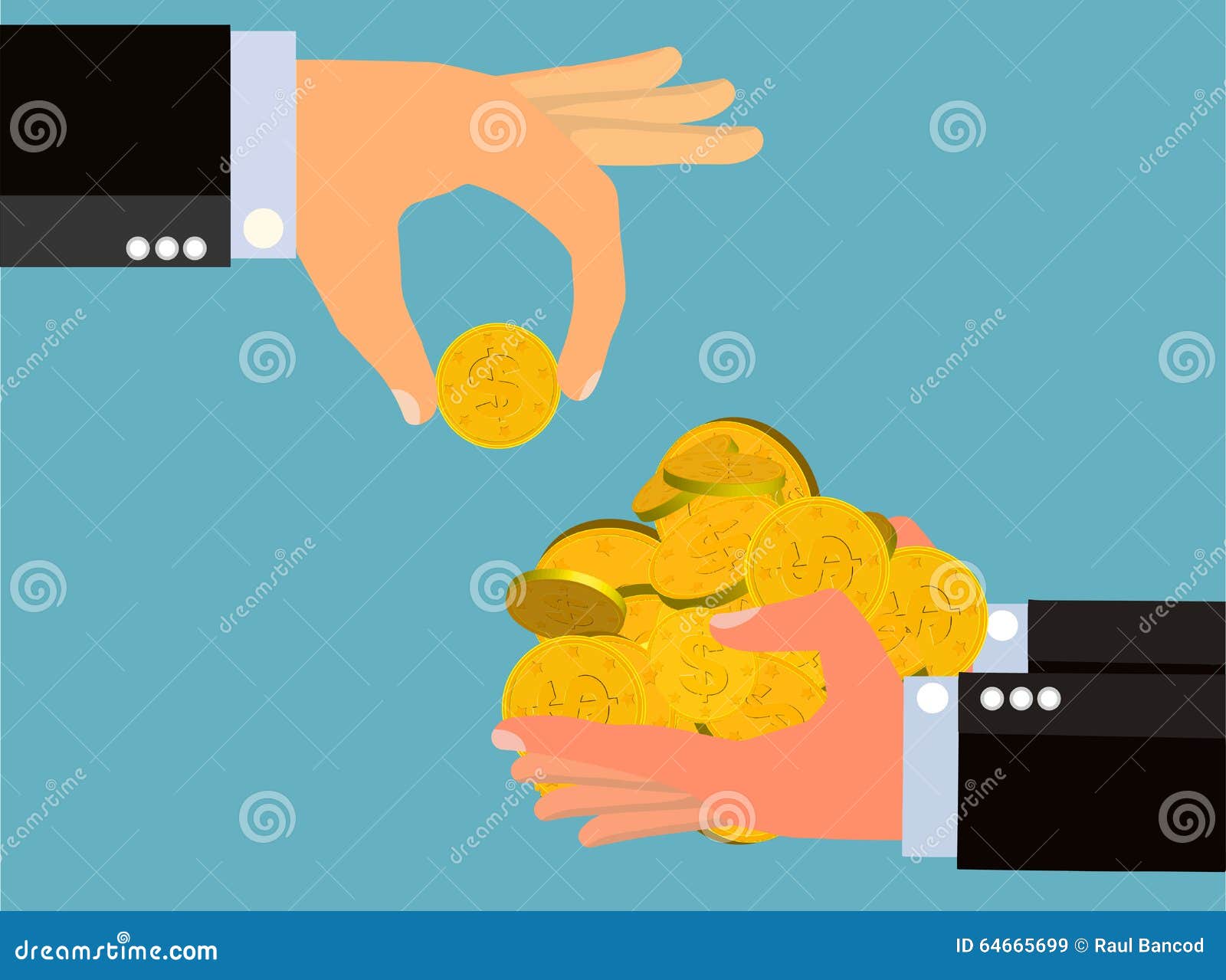 Return on Investment or ROI (Vector) Stock Vector - Illustration of ...