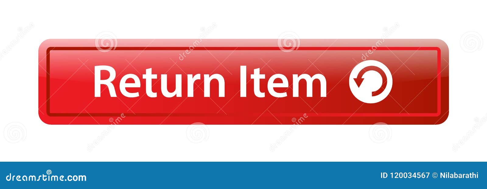 Return item icon button stock illustration. Illustration of choice ...