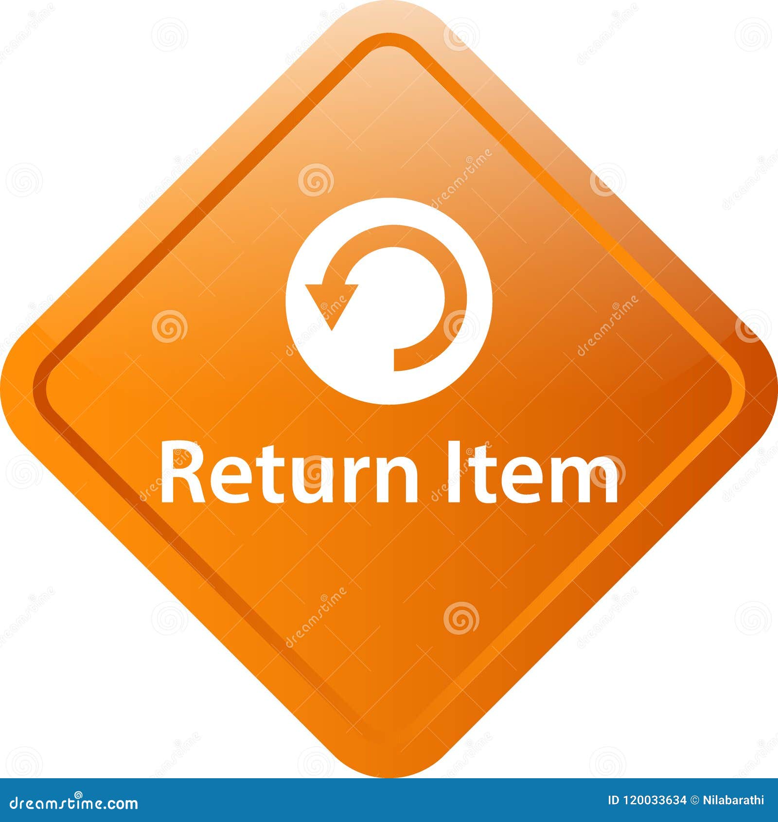 Return item icon button stock illustration. Illustration of ... Return item icon button stock illustration. Illustration of ...