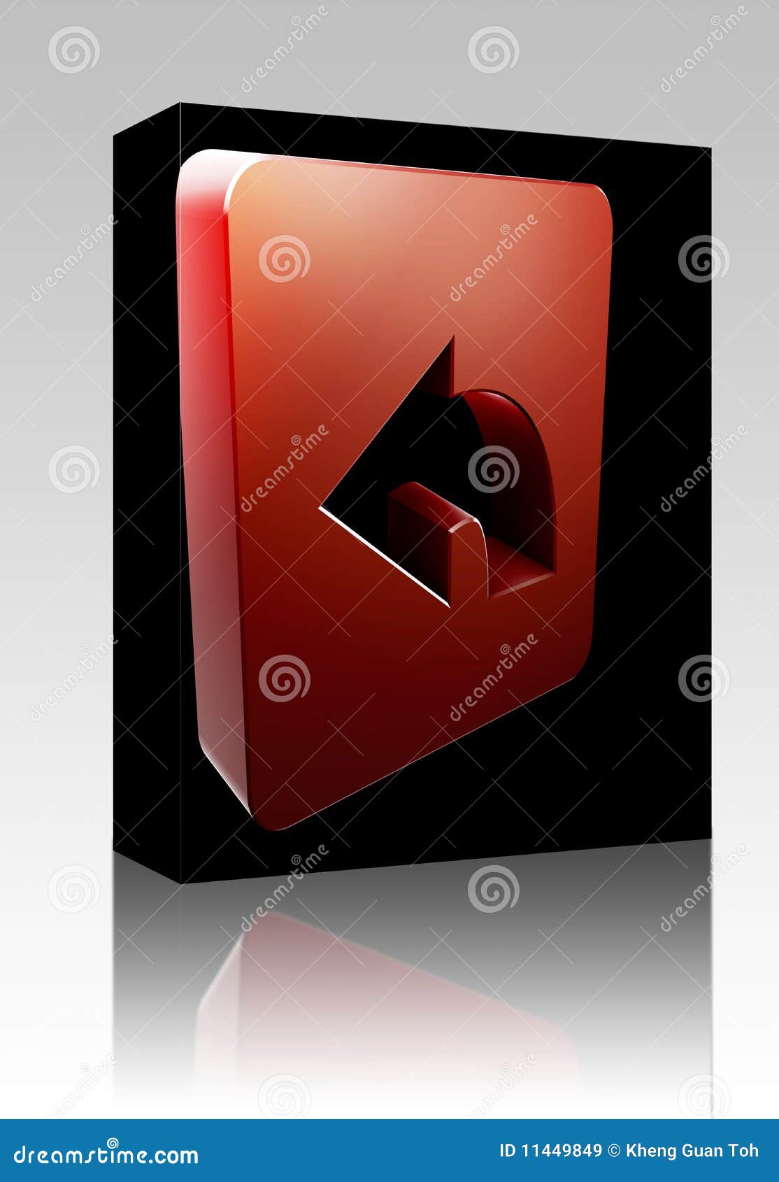 Return Navigation Icon Box Package Stock Illustration - Illustration of ...