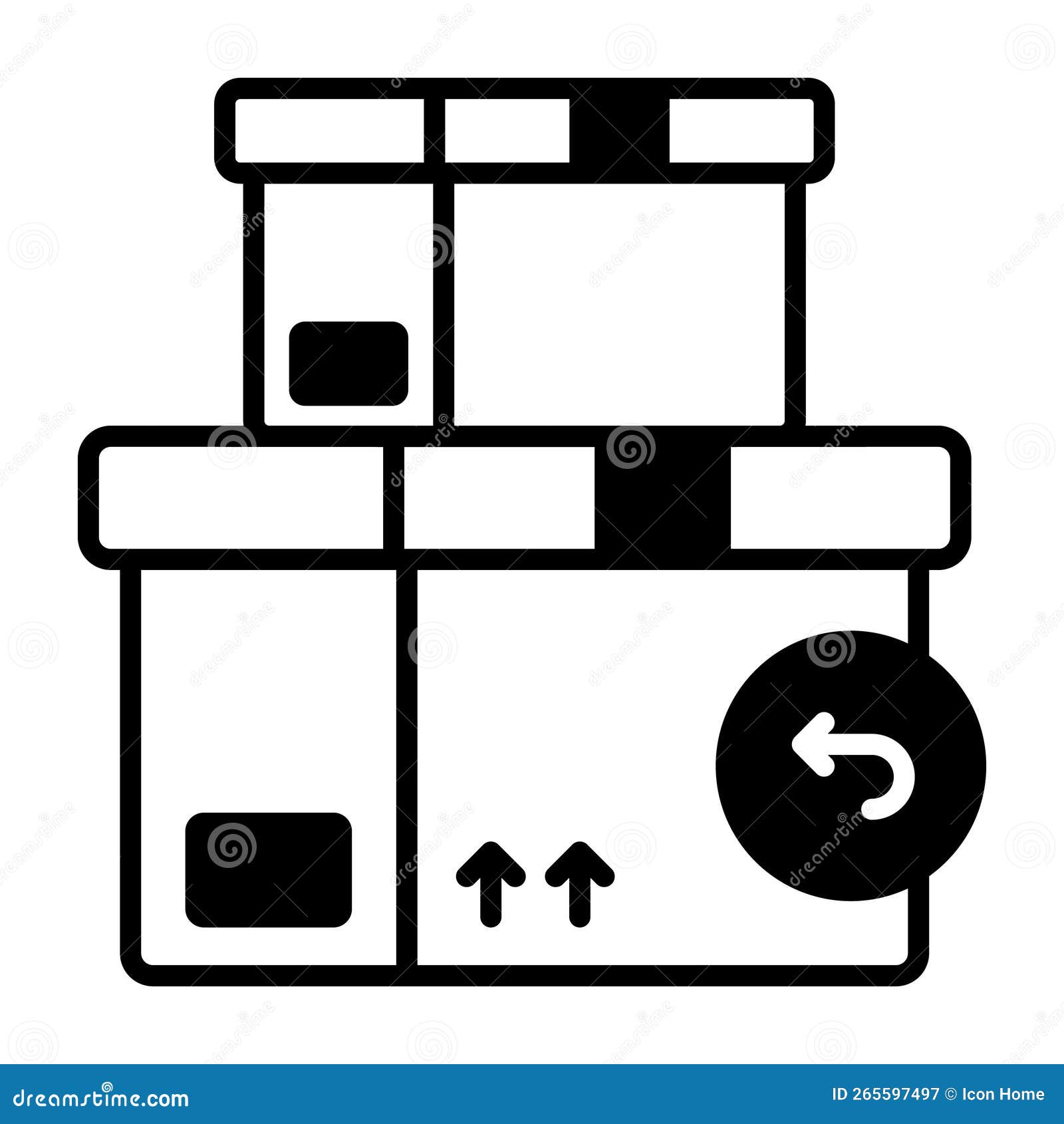 Return Package Modern Concepts Design, Stock Vector - Illustration of ...
