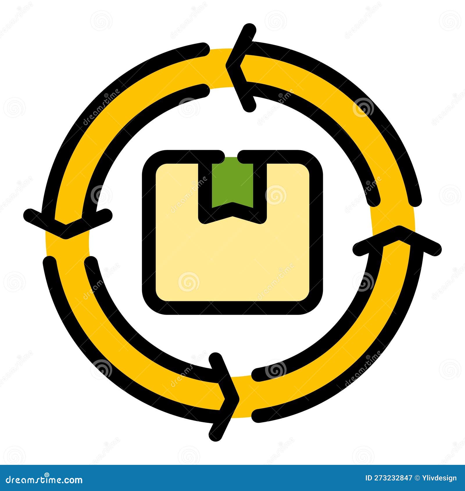 Return Parcel Box Line Icon. Exchange Package Of Delivery Service ... Return Parcel Box Line Icon. Exchange Package Of Delivery Service ...