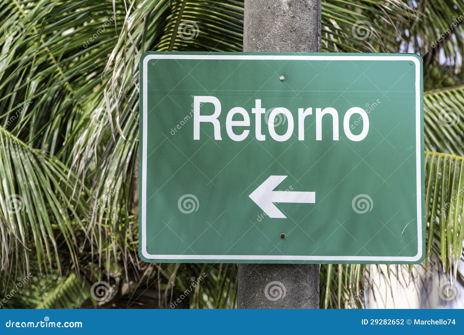 Return road sign stock photo. Image of cycle, progress - 29282652