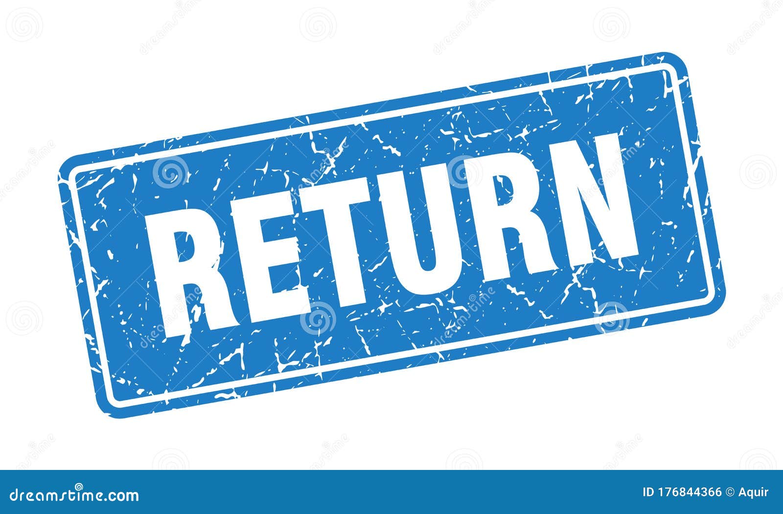 Return Sign. Return Grunge Stamp Stock Vector - Illustration of ...