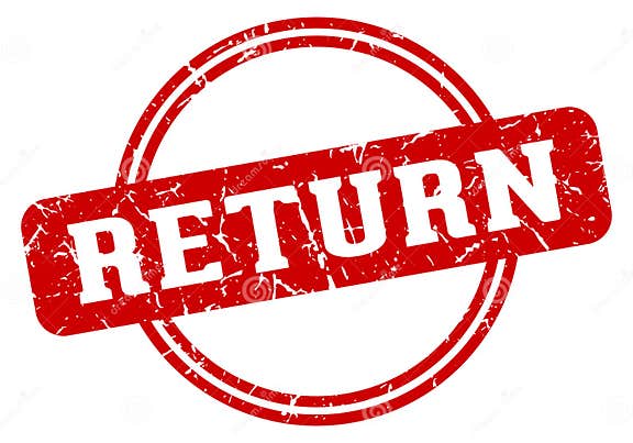 Return stamp stock vector. Illustration of insignia - 347685904