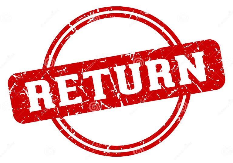 Return stamp stock vector. Illustration of insignia - 347685904