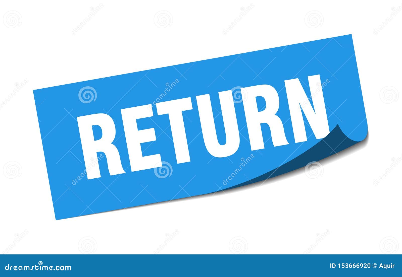 Return Sticker Stock Illustrations – 2,865 Return Sticker Stock ...