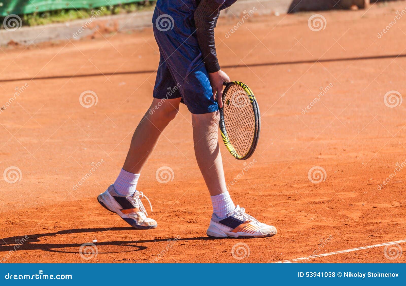 Return a tennis serve stock photo. Image of retur, caucasian - 53941058