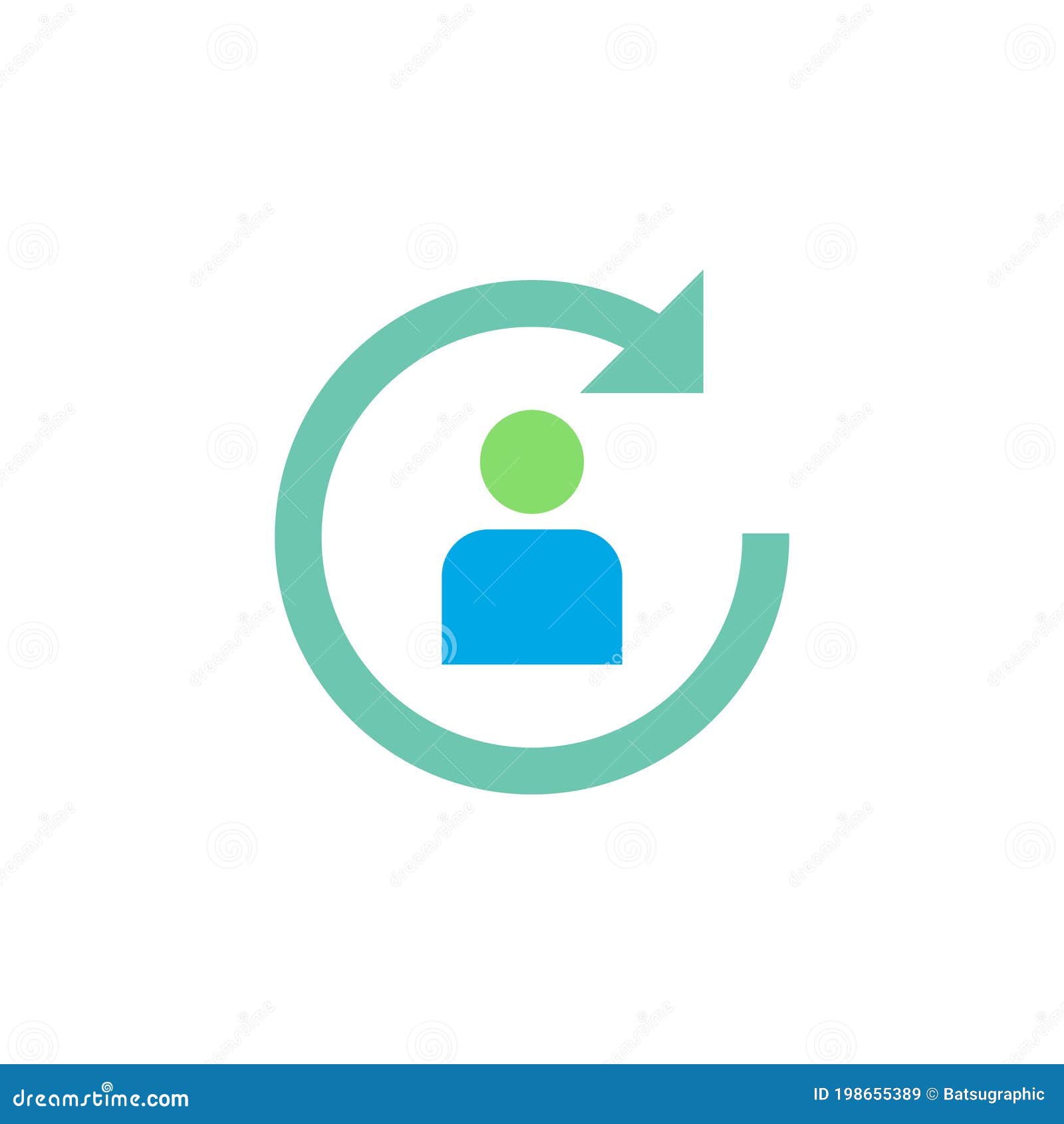 Returning Customer Vector Icon Design Template Stock Vector ...