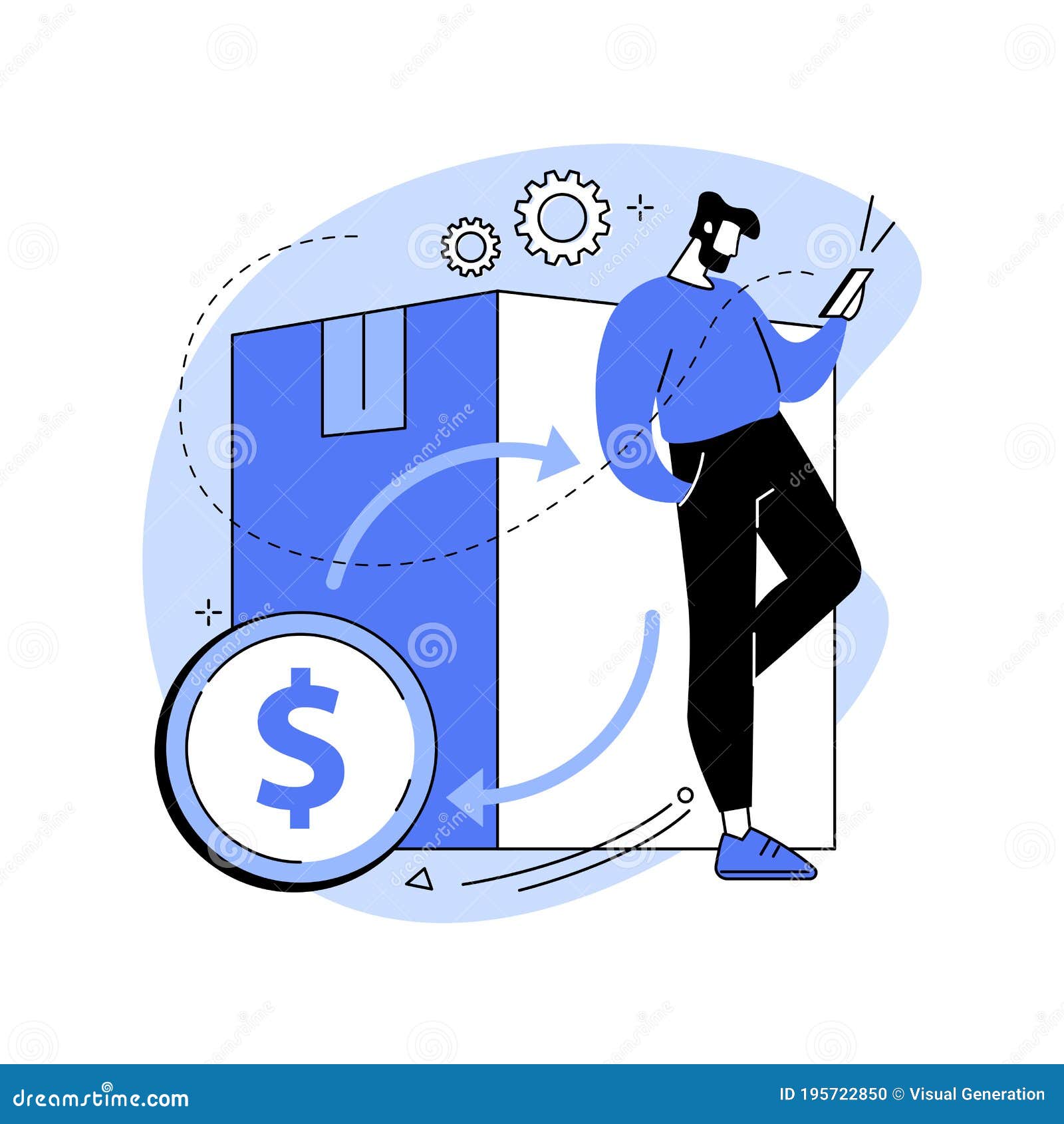 Returns and Refunds Abstract Concept Vector Illustration. Stock Vector ...