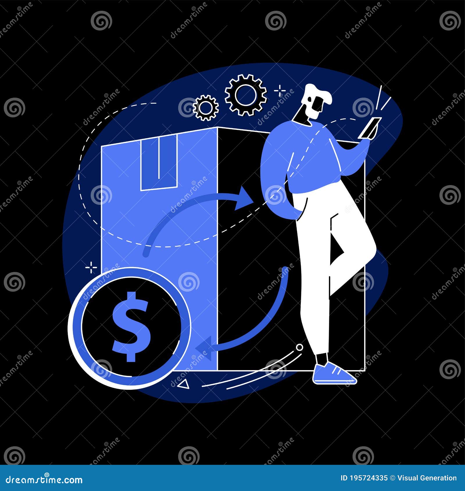Returns and Refunds Abstract Concept Vector Illustration. Stock Vector ...