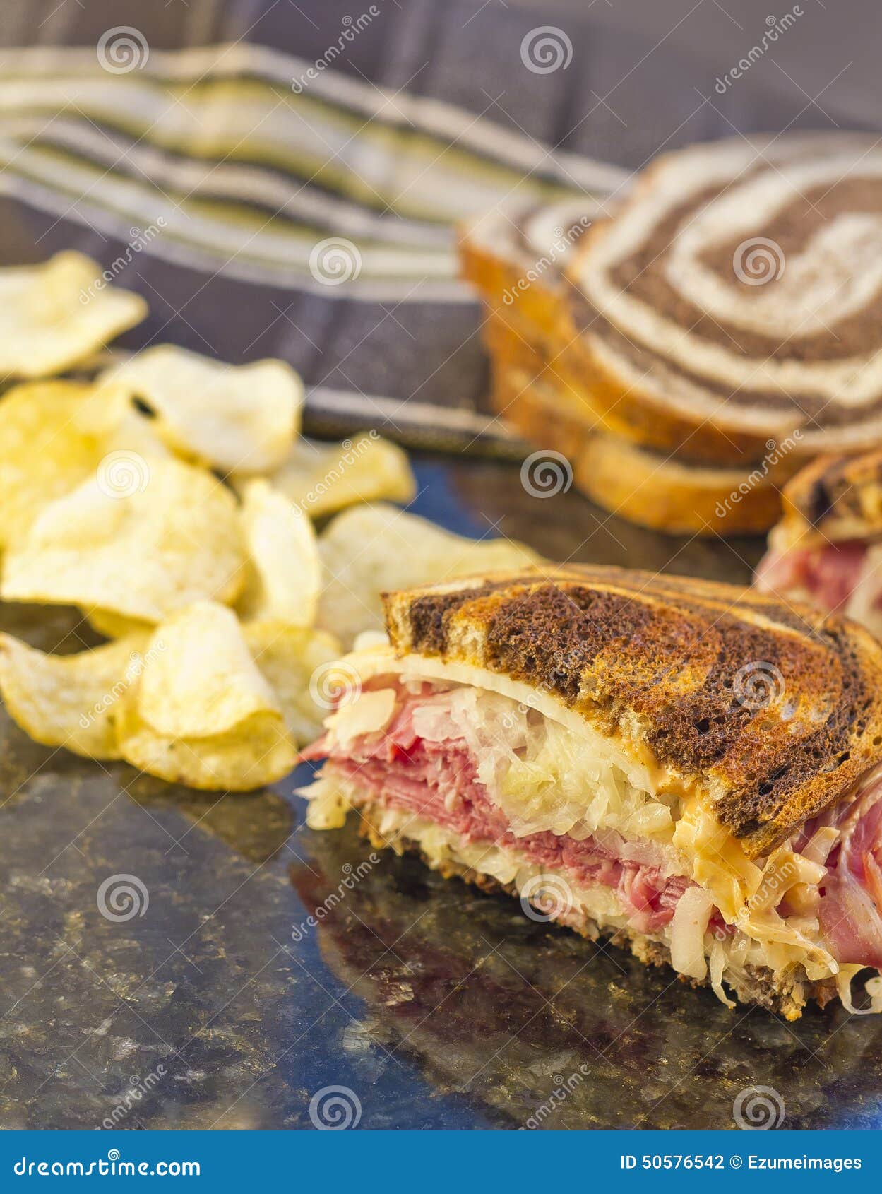 Reuben Chips Pickle stock photo. Image of cabbage, roast - 50576542