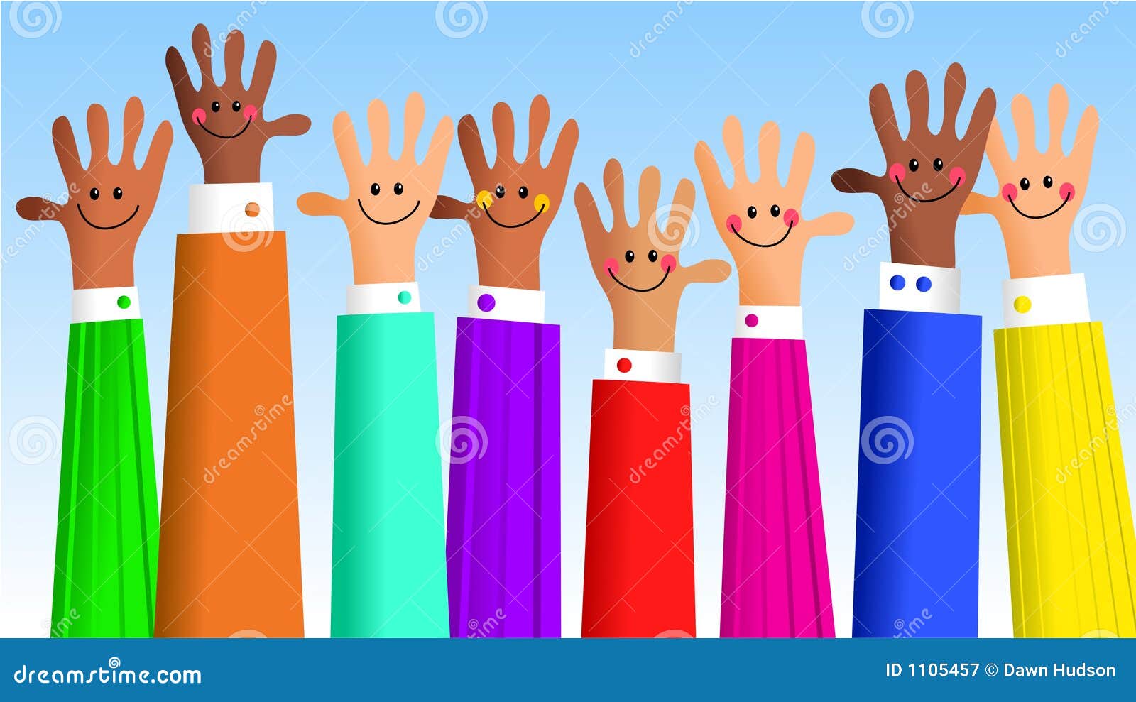 Reunión feliz stock de ilustración. Ilustración de ilustraciones - 1105457