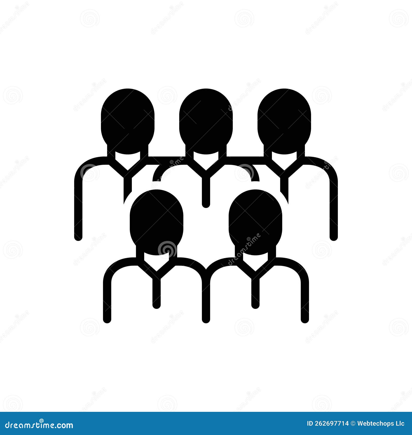 Black Solid Icon for Reunion, Reconciliation and Combination Stock ...