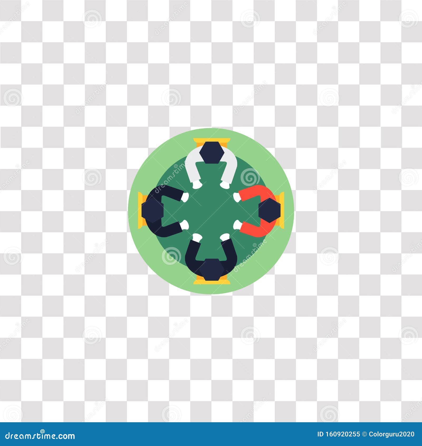 Reunion Icon Sign and Symbol. Reunion Color Icon for Website Design and ...