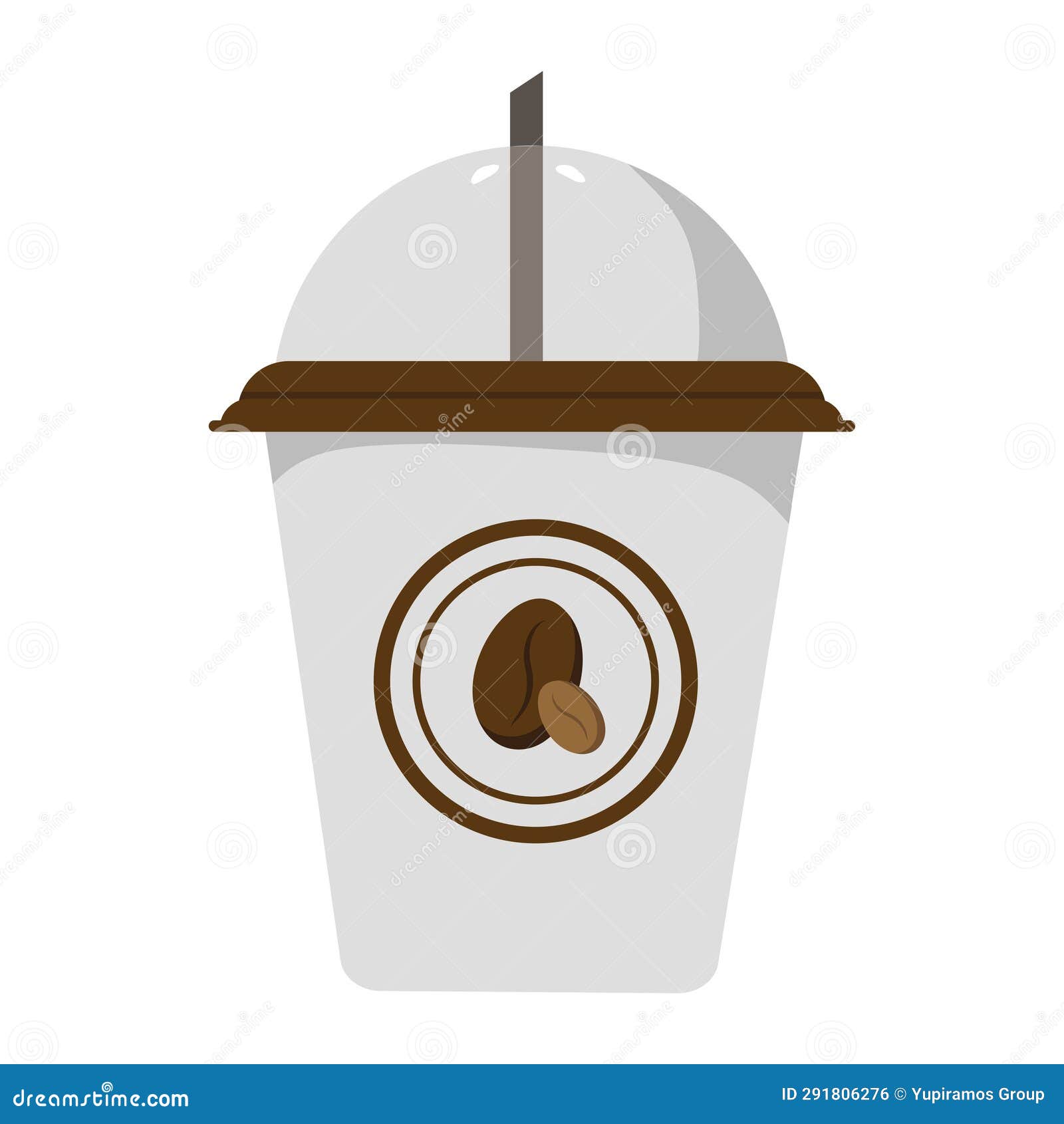 Reusable Coffee Cup Illustration Stock Illustration - Illustration of ...