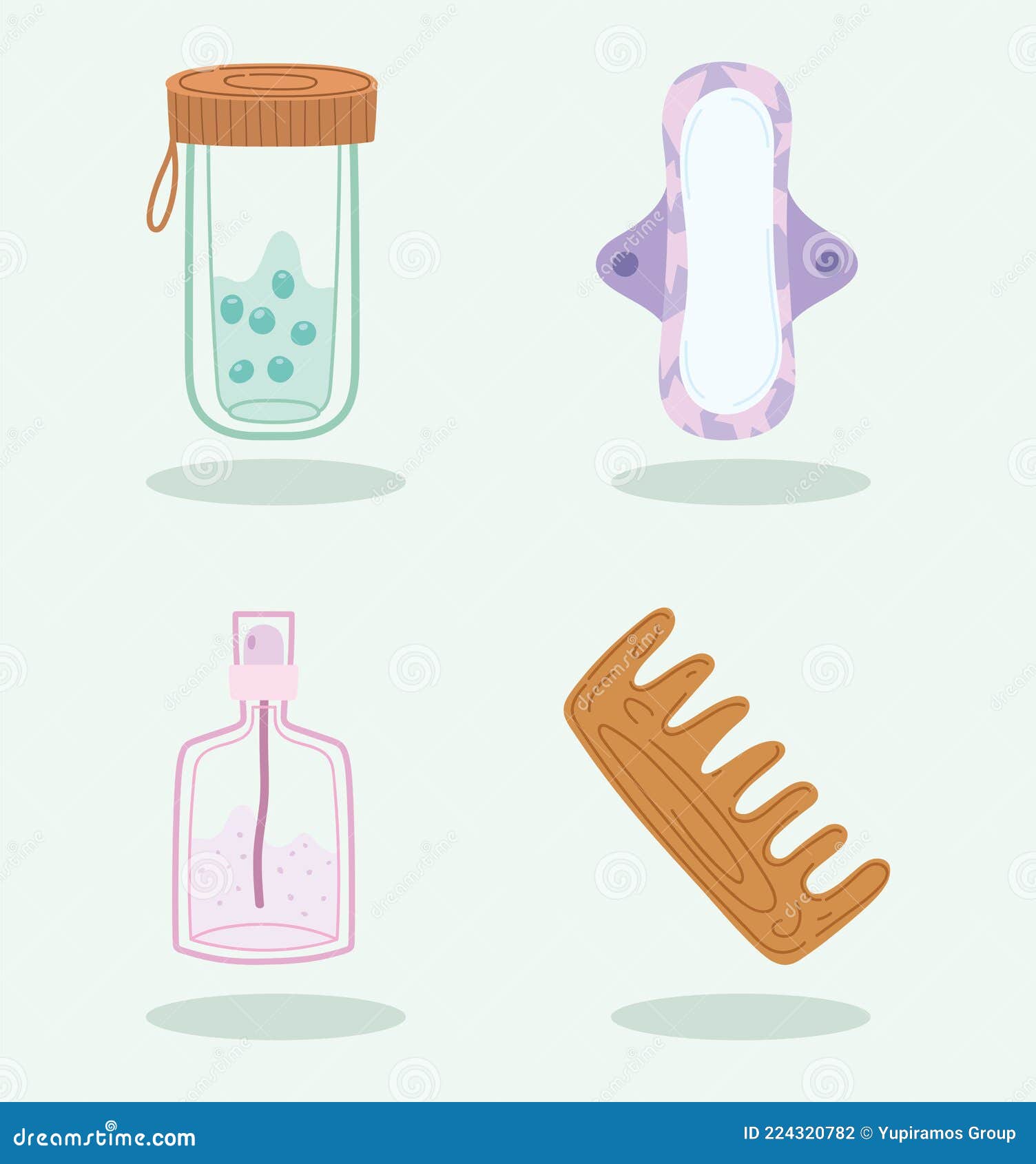 Reusable containers icons stock vector. Illustration of recycle - 224320782