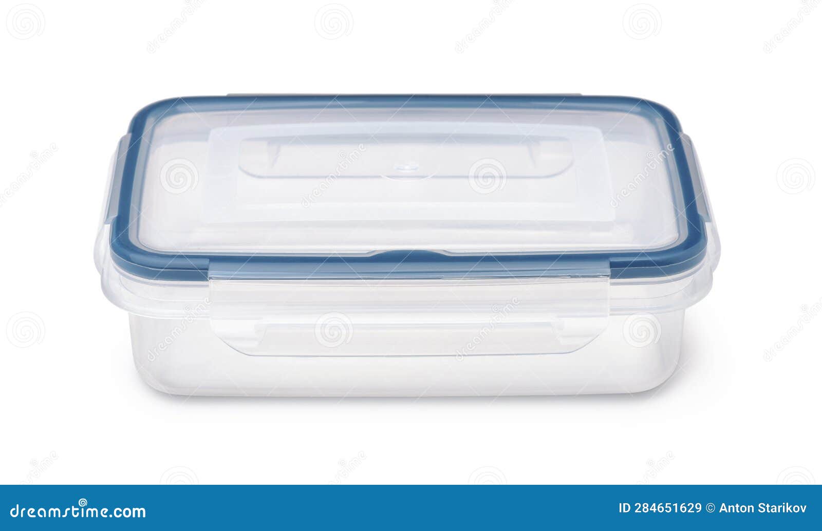 Reusable Translucent Storage Plastic Food Container Stock Image - Image ...