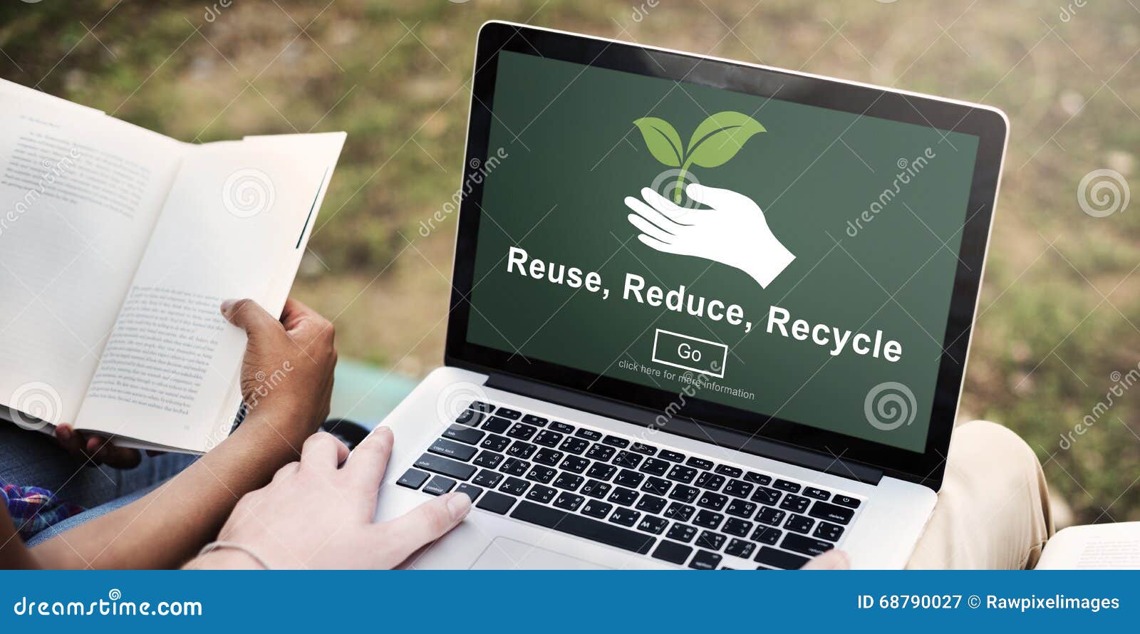 Reuse Reduce Recycle Sustainability Ecology Concept Stock Image - Image ...