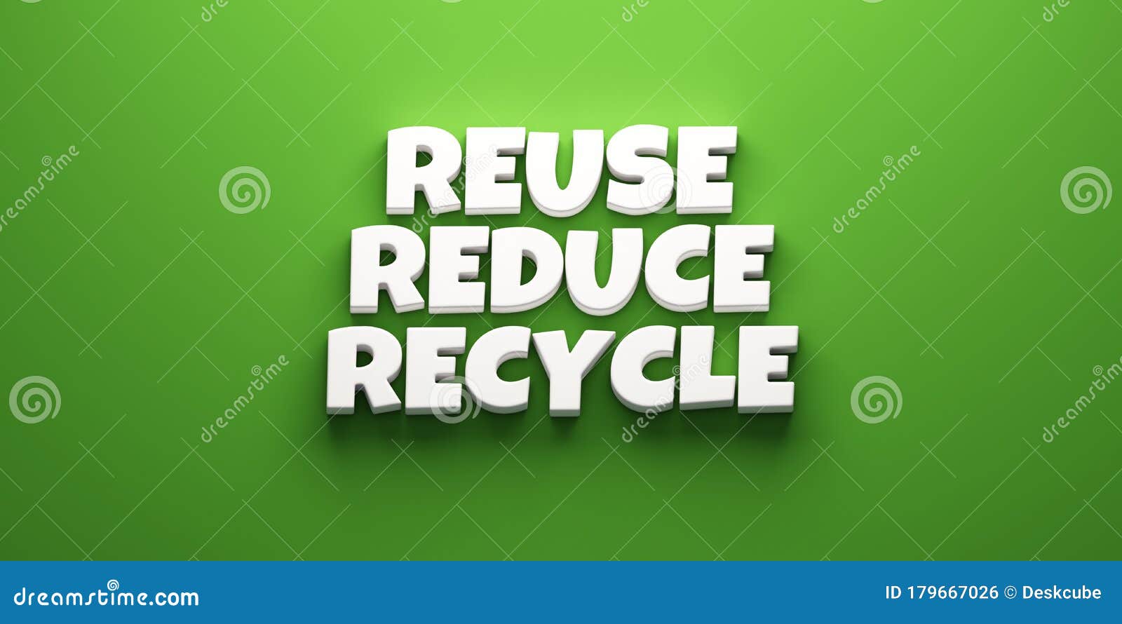 Reuse Reduce Recycle Banner Background. 3D Render Illustration Stock ... Reuse Reduce Recycle Banner Background. 3D Render Illustration Stock ...