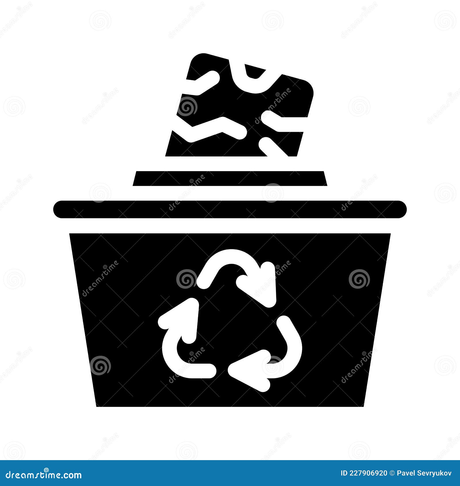 Solid Waste Management Steps With Processing And Disposal Outline ...