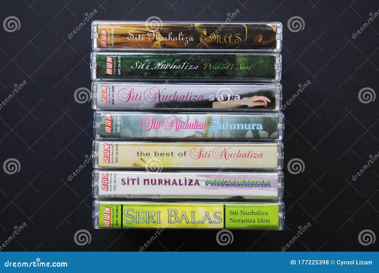 Rare Cassette Tape Collection Editorial Stock Photo - Image of media ...