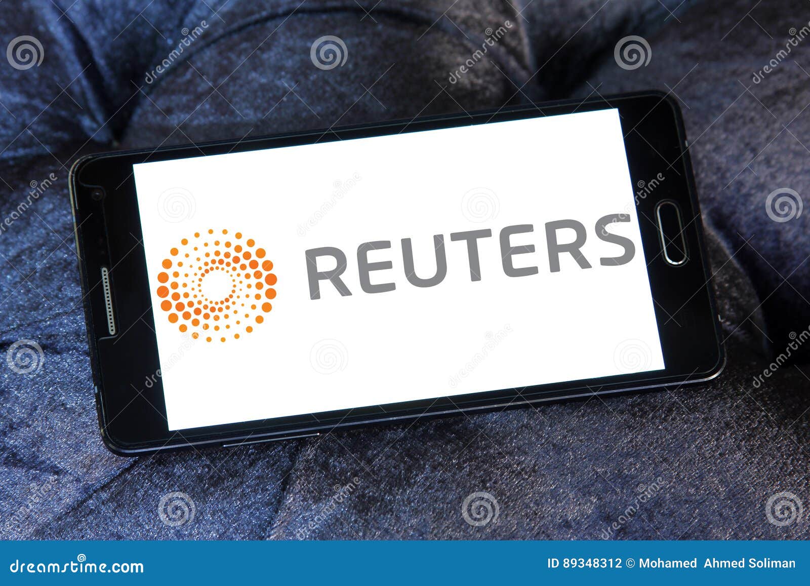 Reuters logo editorial photography. Image of digital - 89348312